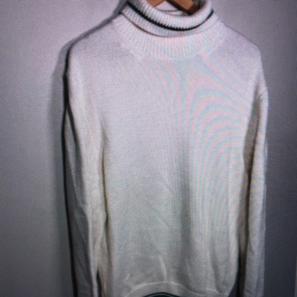 Sweaters | Mens White Turtleneck Sweater | Poshmark